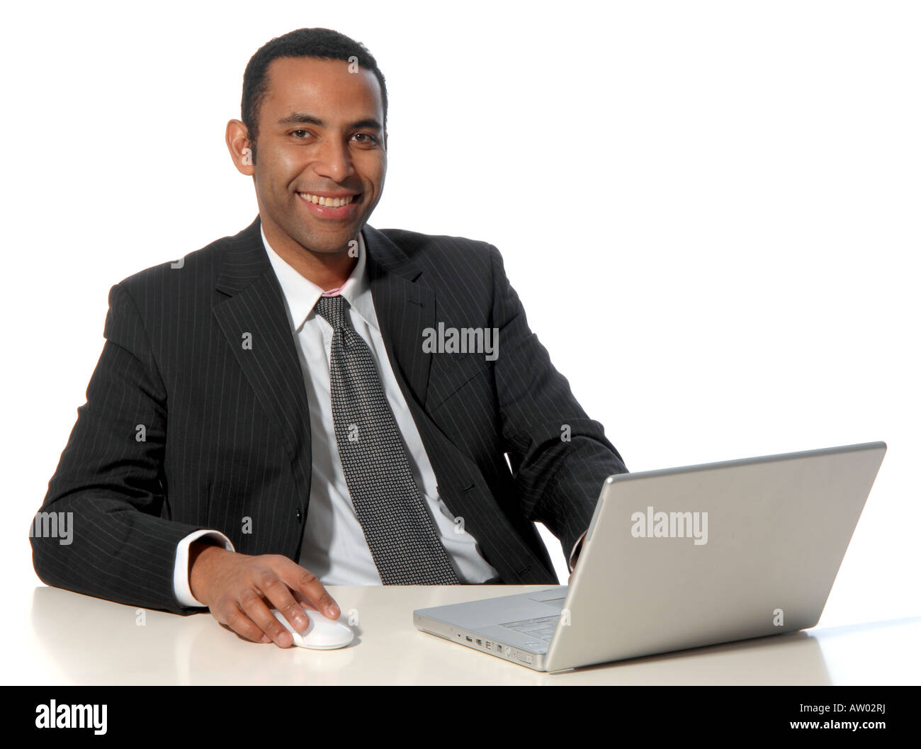 happy business executive Stock Photo - Alamy