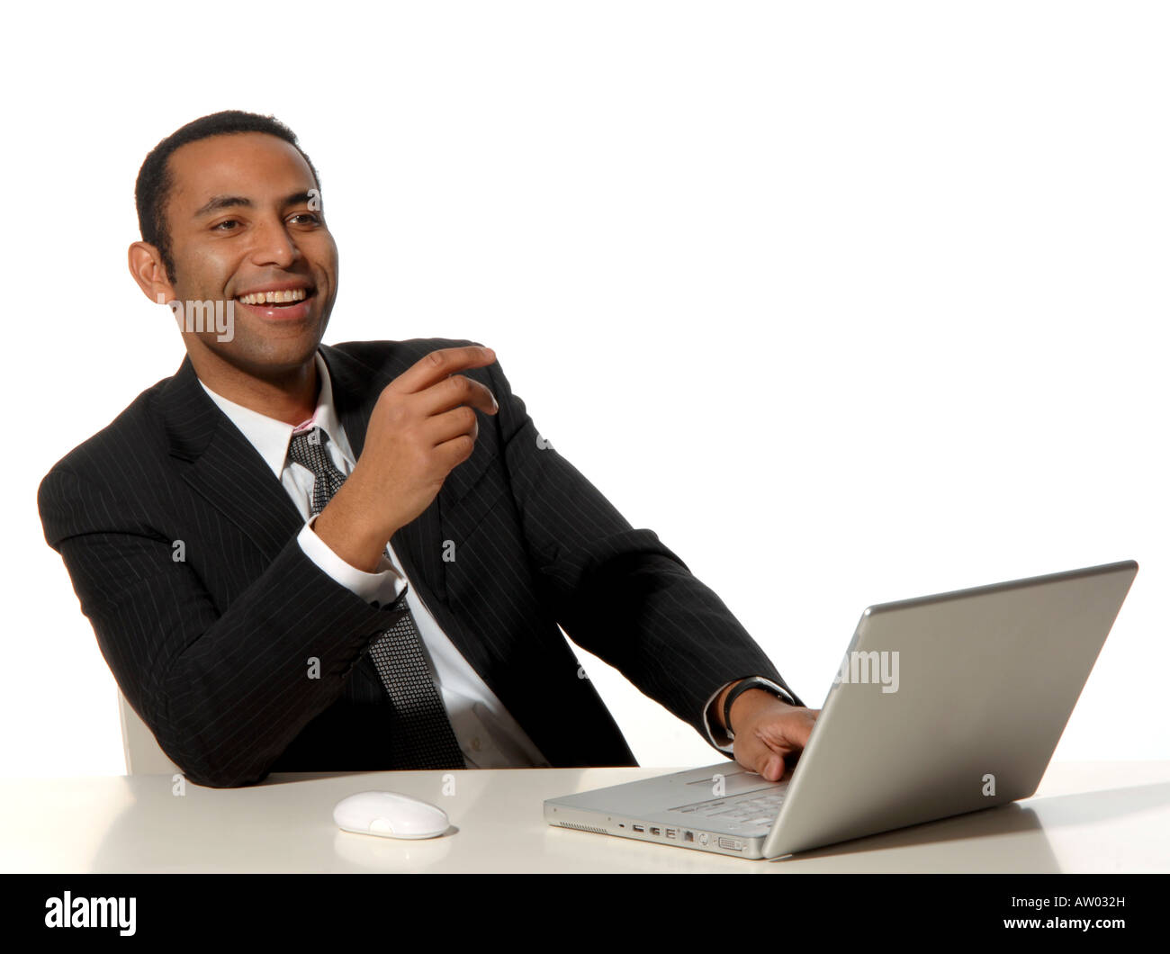 relaxed business executive Stock Photo - Alamy