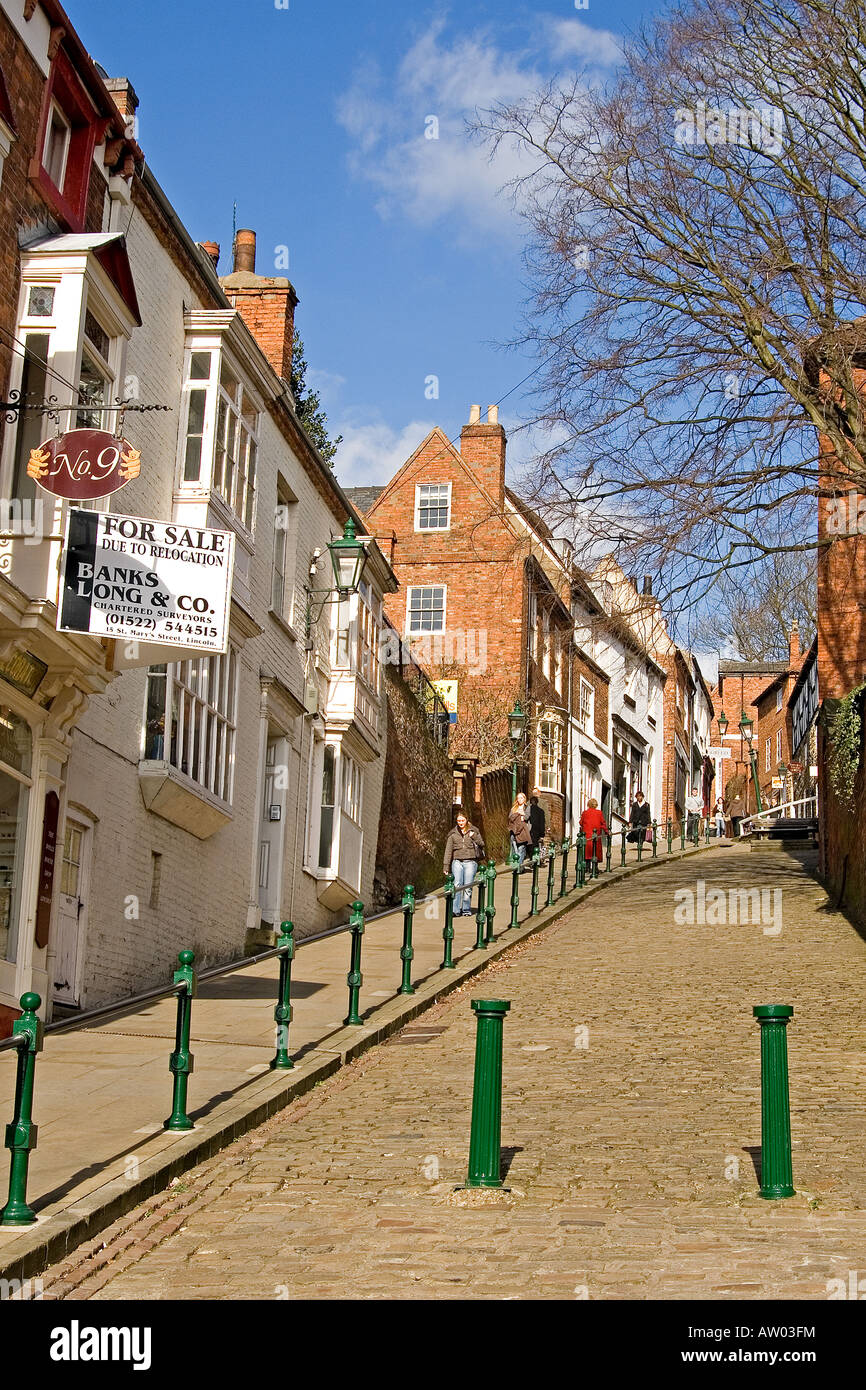 Steep hill shops shopping lincoln hi-res stock photography and images ...