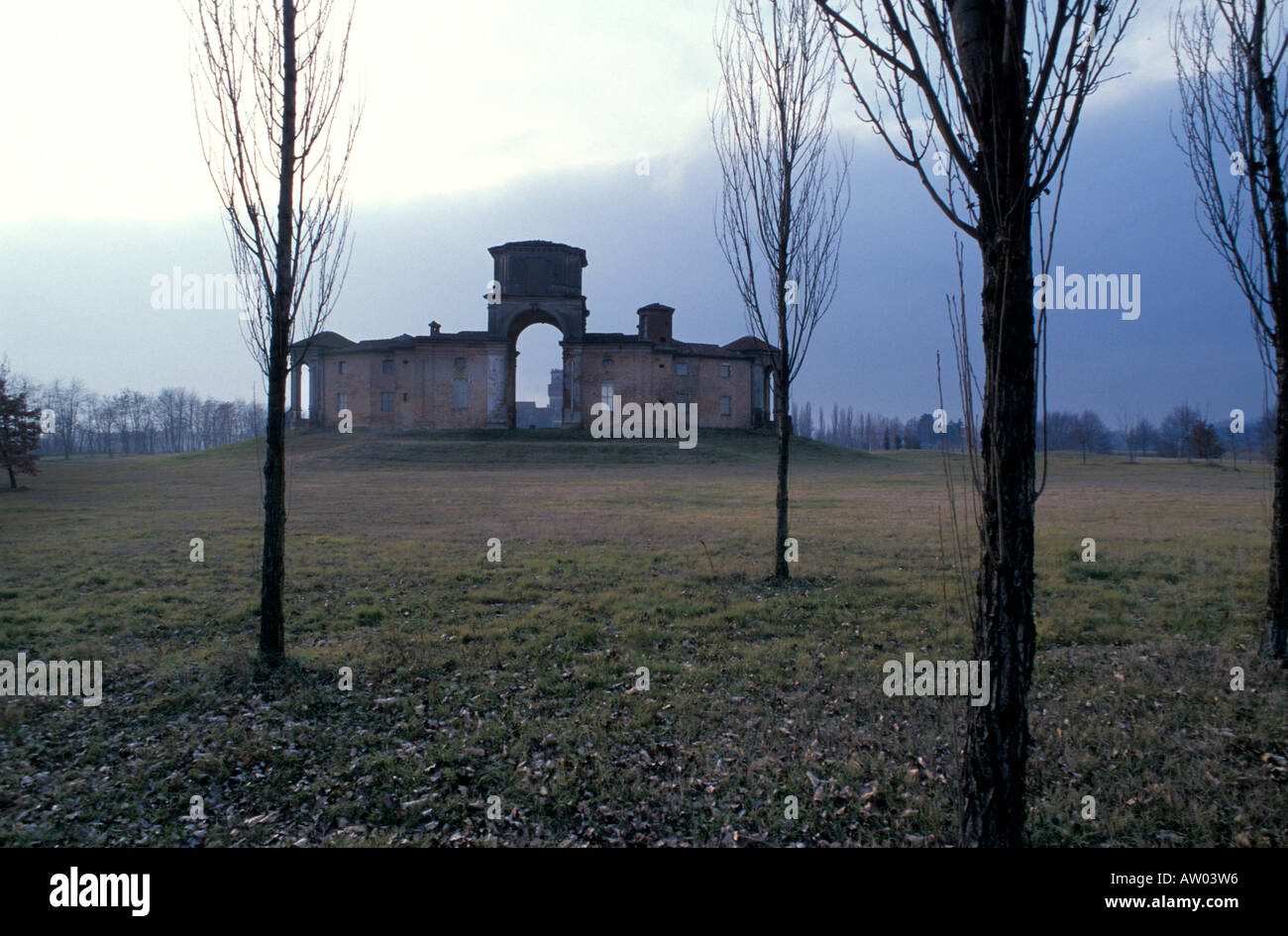 Procaccini castle Chignolo Po Lombardy Italy Stock Photo - Alamy