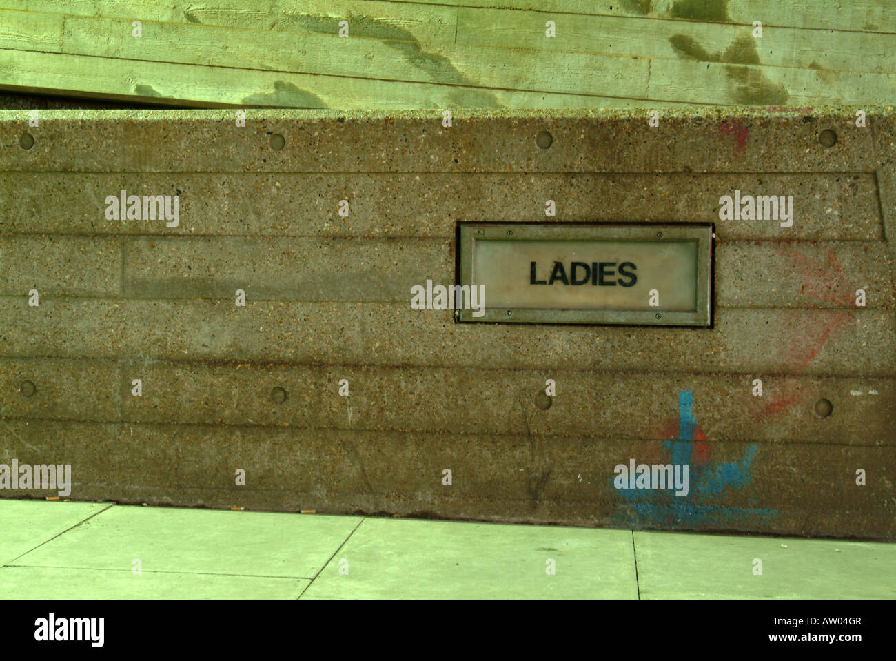 Ladies Sign post Stock Photo - Alamy