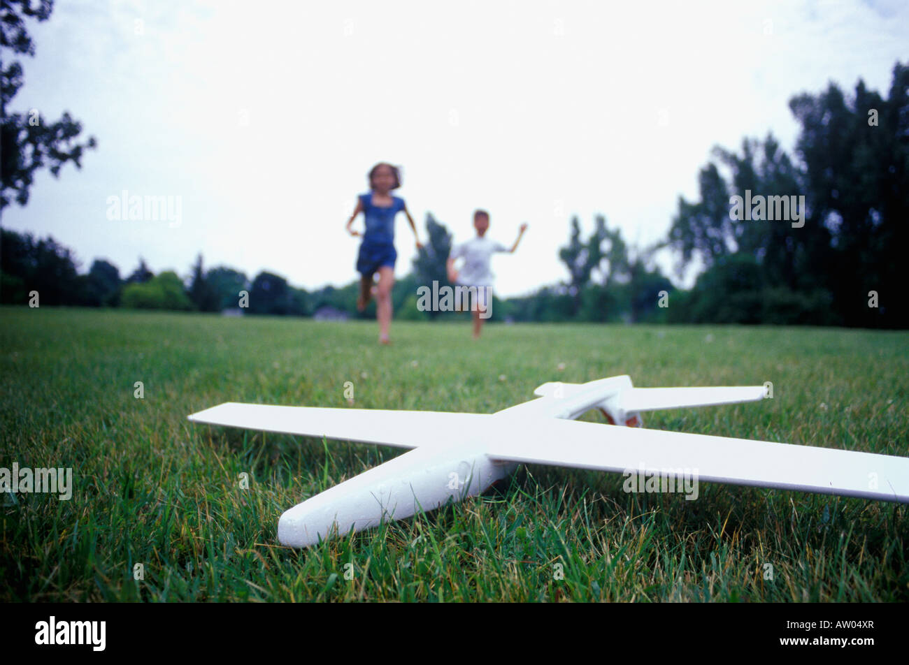 Kids Playing Airplane Stock Photos & Kids Playing Airplane Stock Images ...