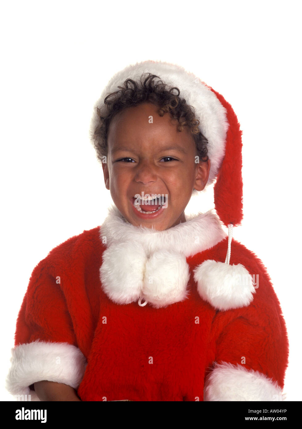 Portrait of Santa Claus Stock Photo - Alamy