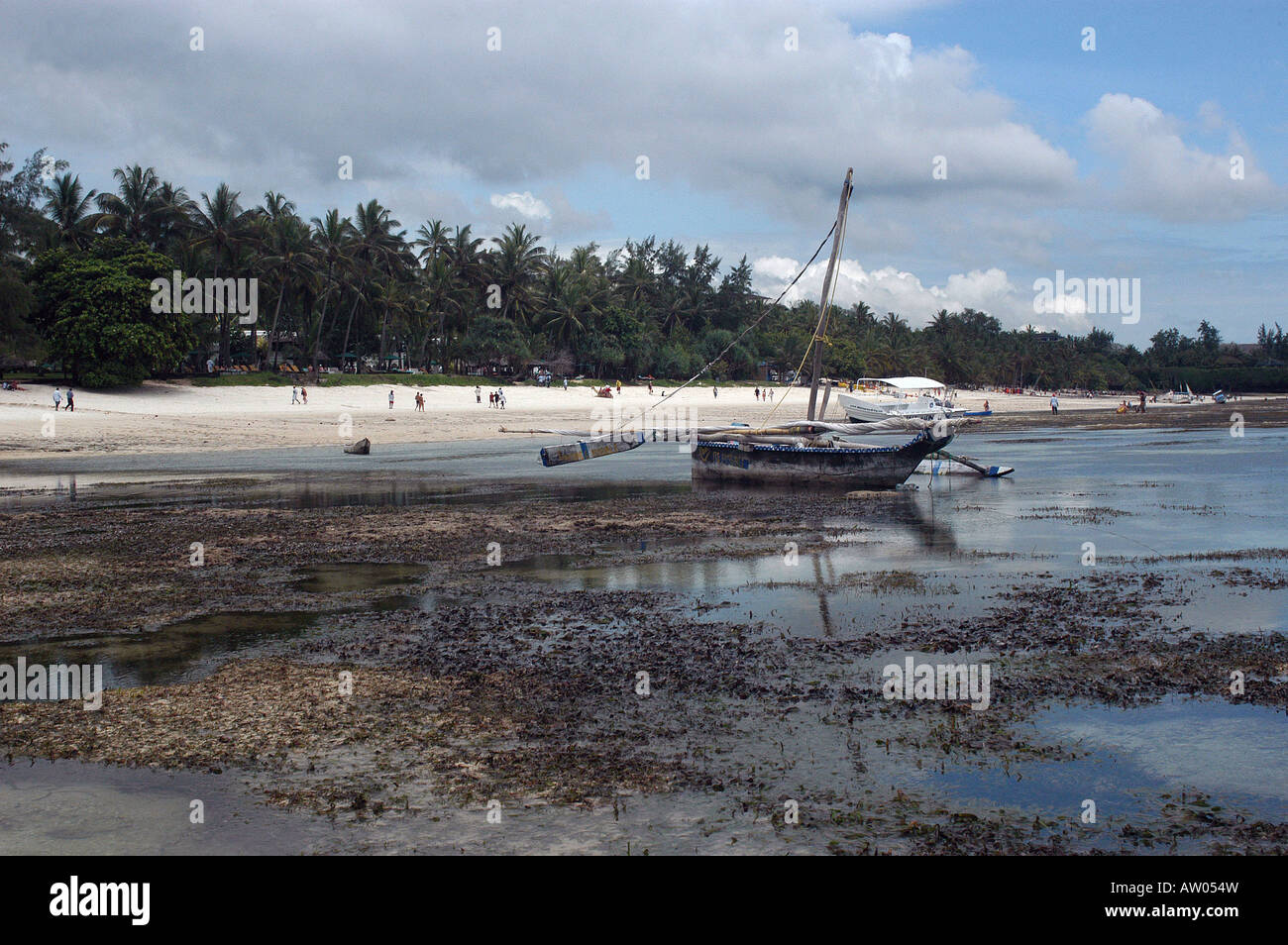 Shanzu beach 12km north of Mombasa Stock Photo - Alamy