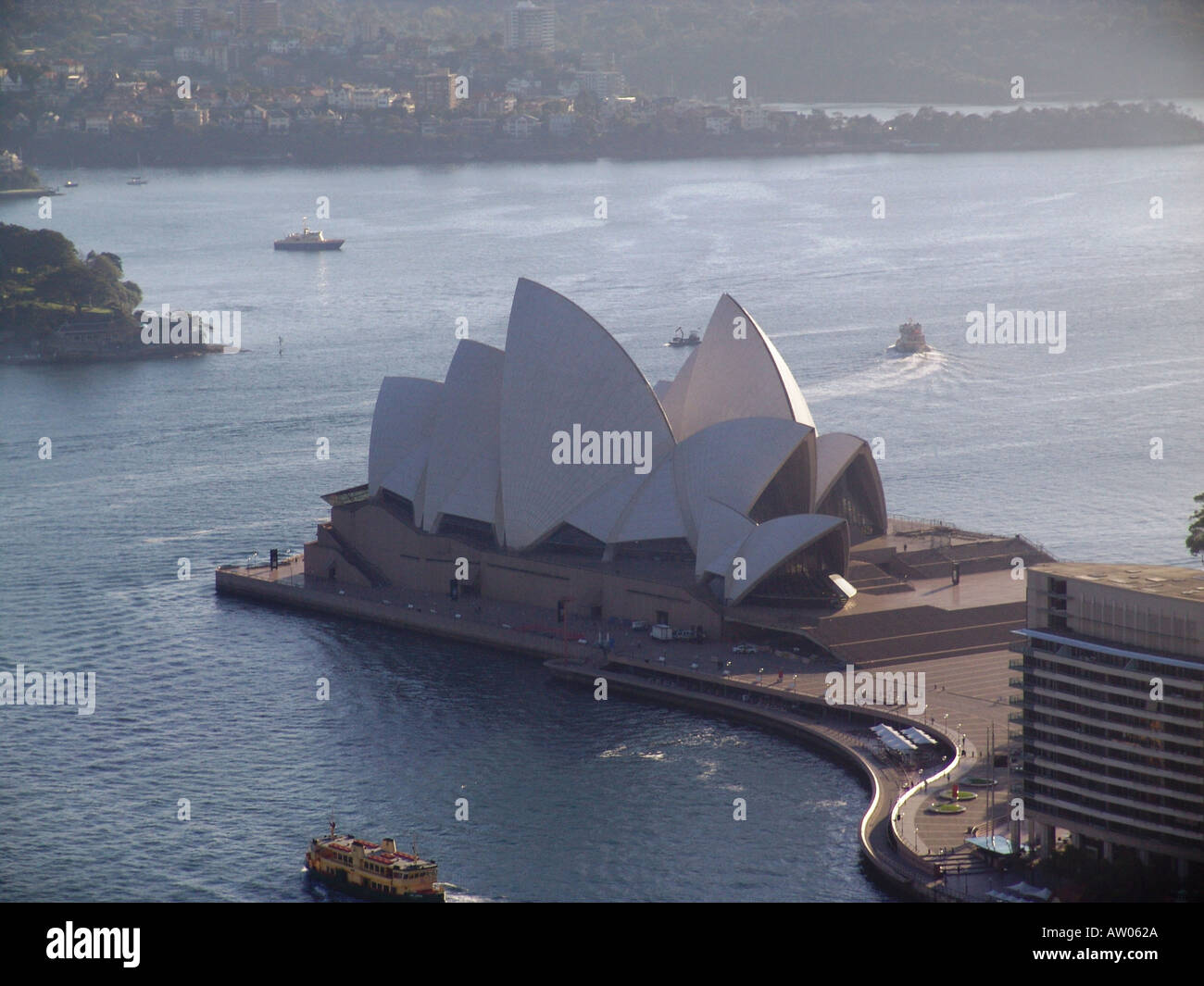 High level view of Sydney Opera House from the South Stock Photo - Alamy