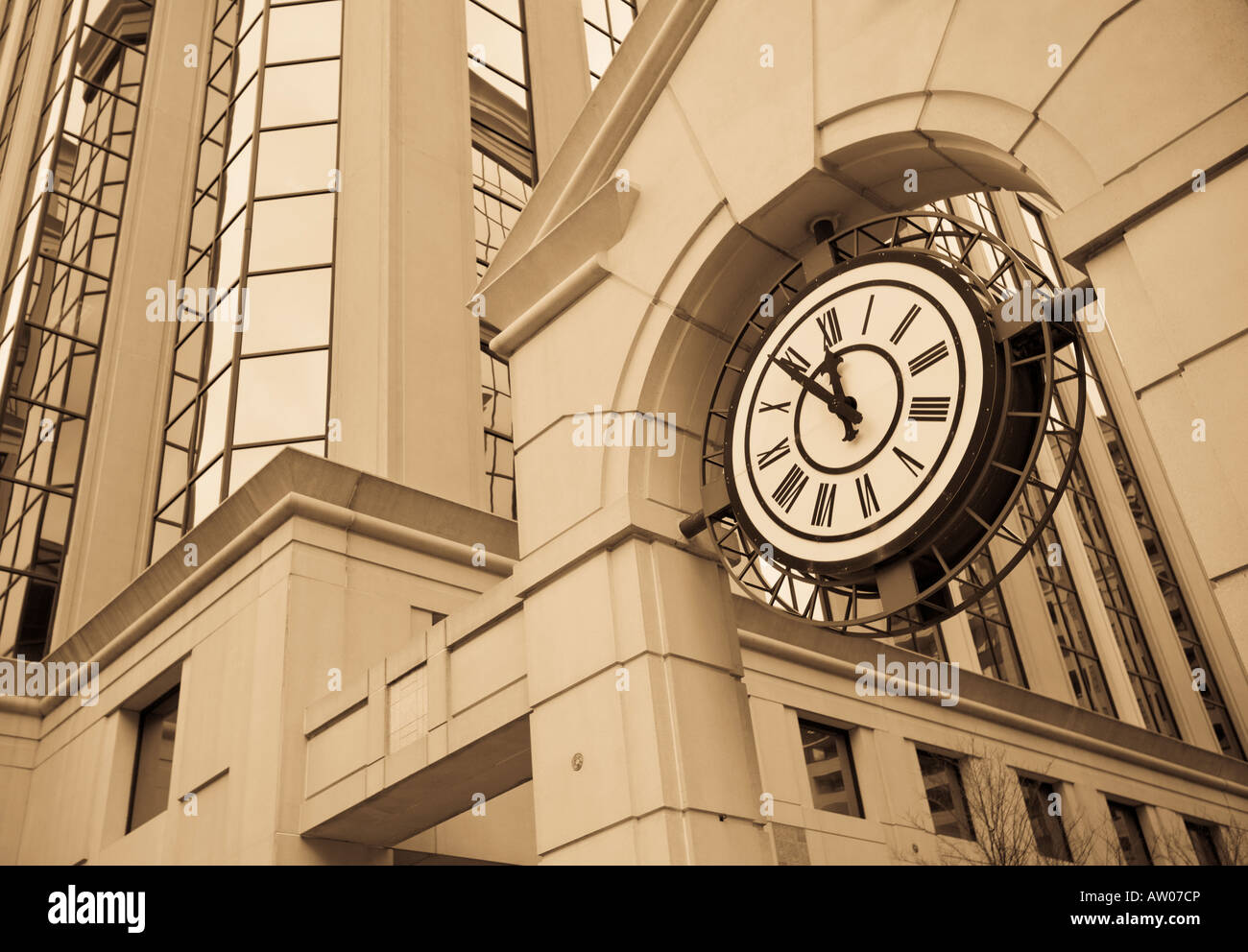 VIRGINIA USA - clock face Stock Photo - Alamy