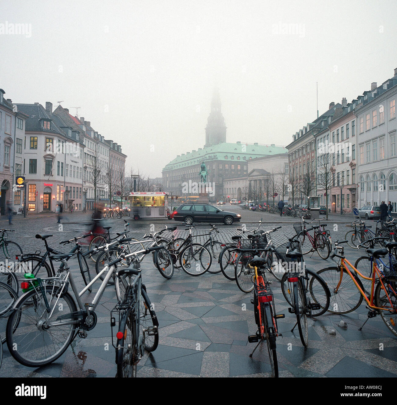 Street Scene Copenhagen, Denmark Stock Photo - Alamy