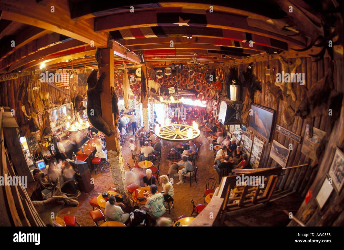 USA Alaska bar in Juneau Stock Photo - Alamy