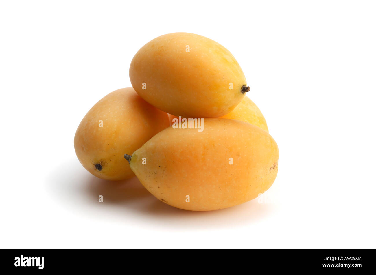 Ma Prang a small mango Stock Photo - Alamy