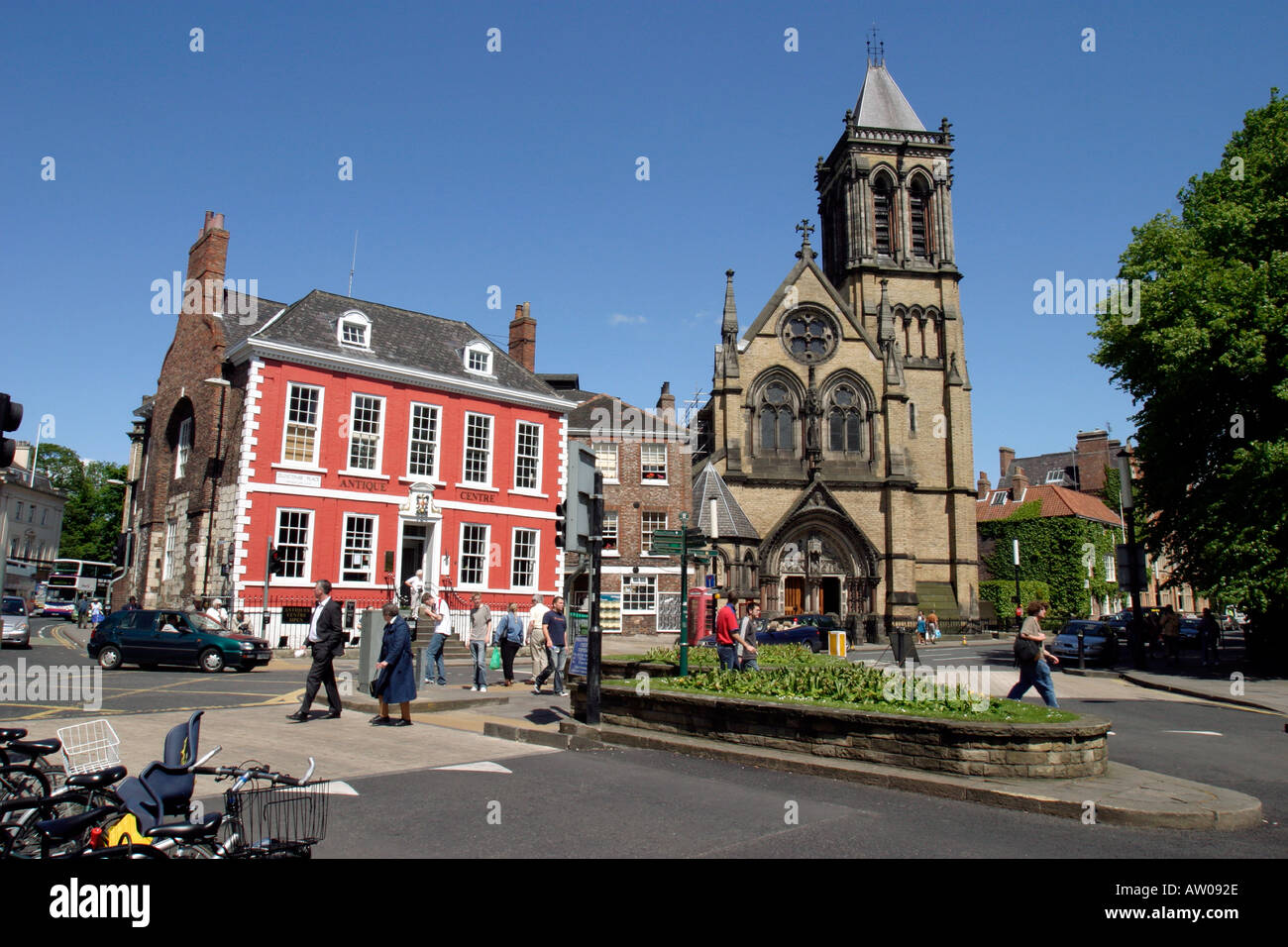 Duncombe Place York Stock Photo - Alamy