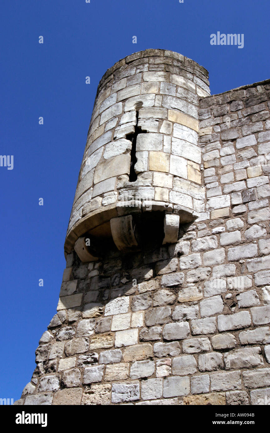 Typical turret on walls hi-res stock photography and images - Alamy