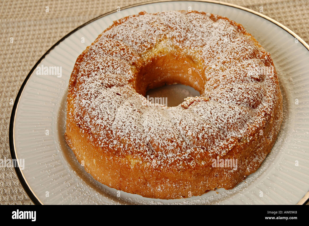 Ring shaped cake Italy Stock Photo - Alamy