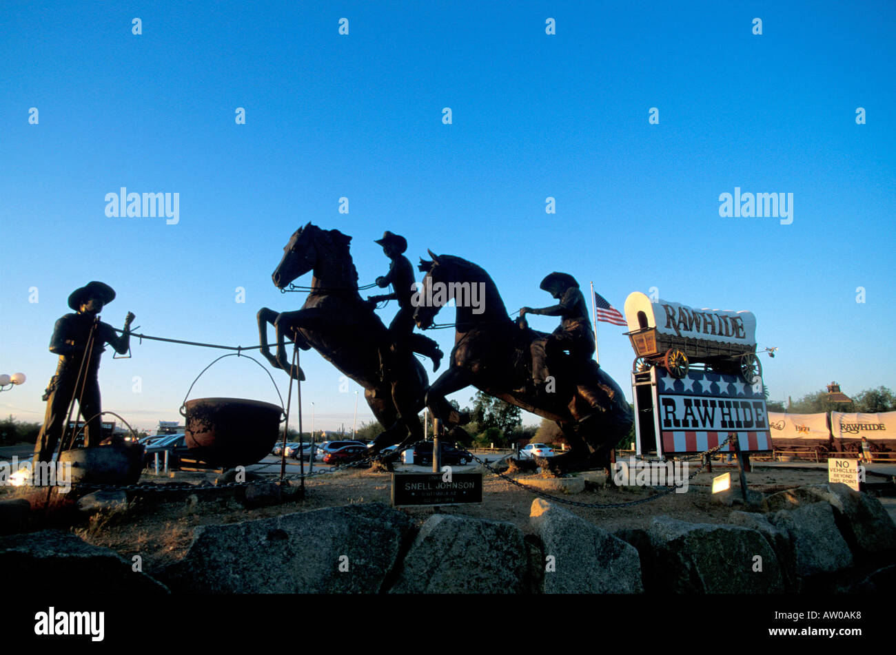 Rawhide western arizona hi-res stock photography and images - Alamy