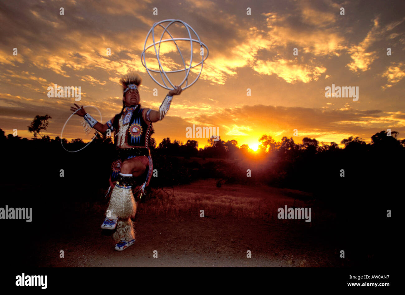 Hopi dance Papago park Arizona United States of America North America ...