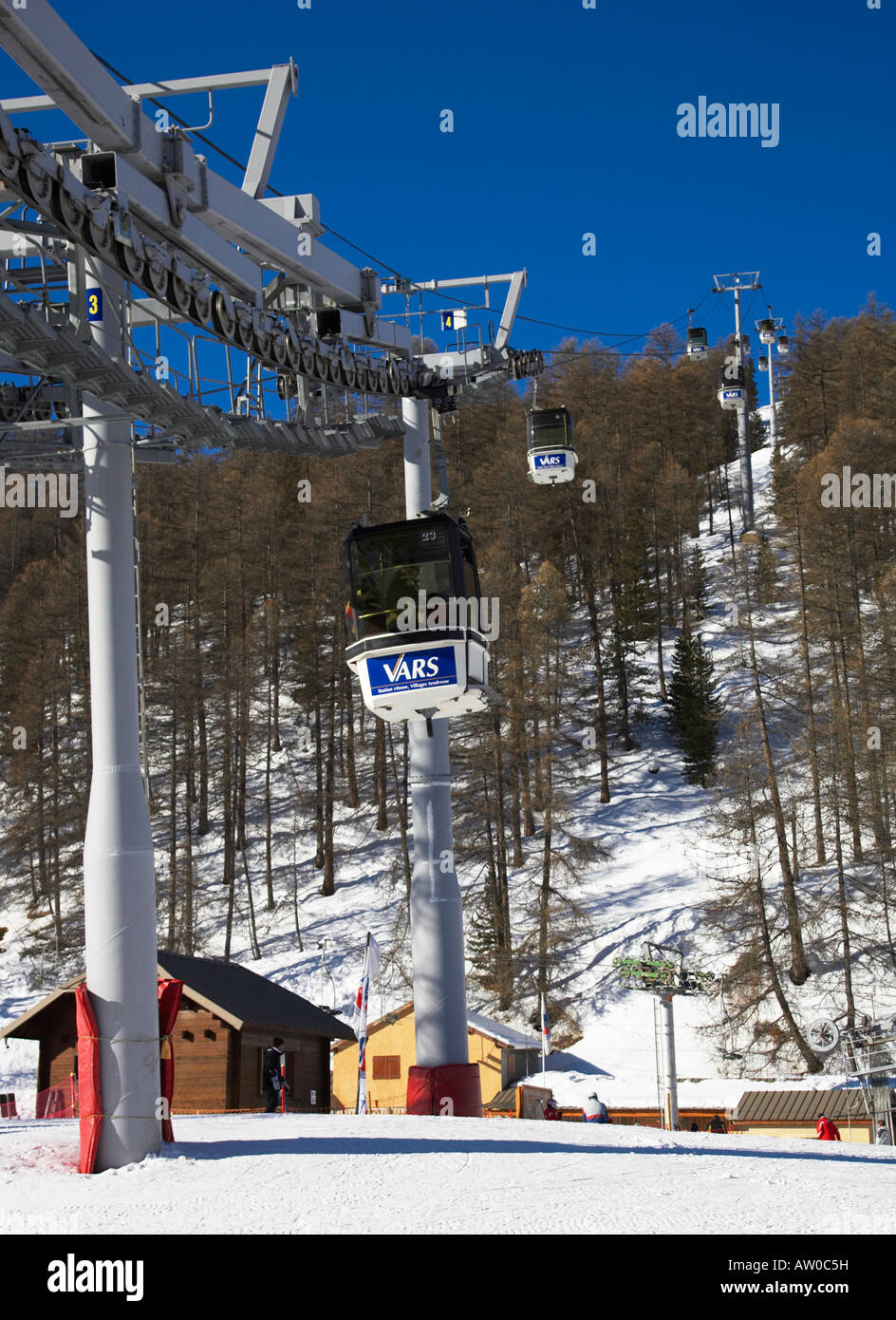 Vars Ski Resort High Resolution Stock Photography and Images - Alamy