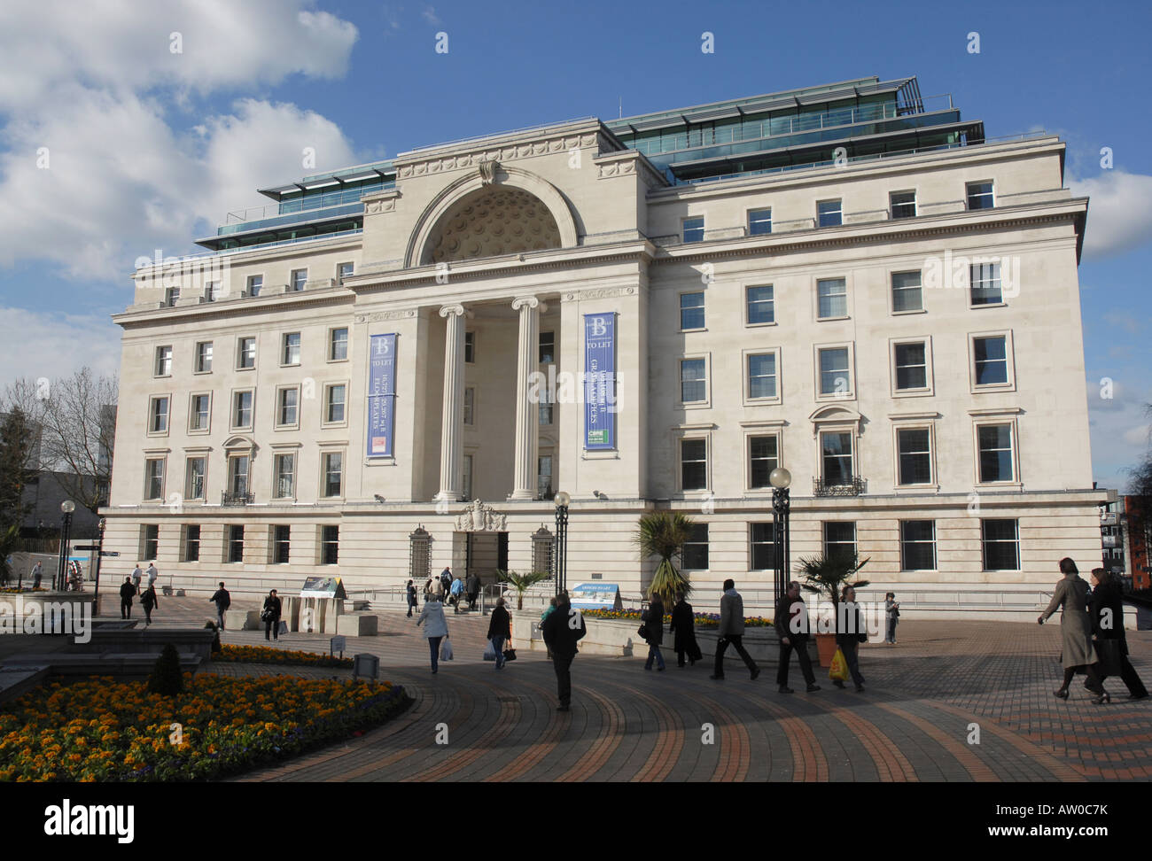 Baskerville House in Centenary Square in Birmingham ,West Midlands, England, UK Stock Photo - Alamy
