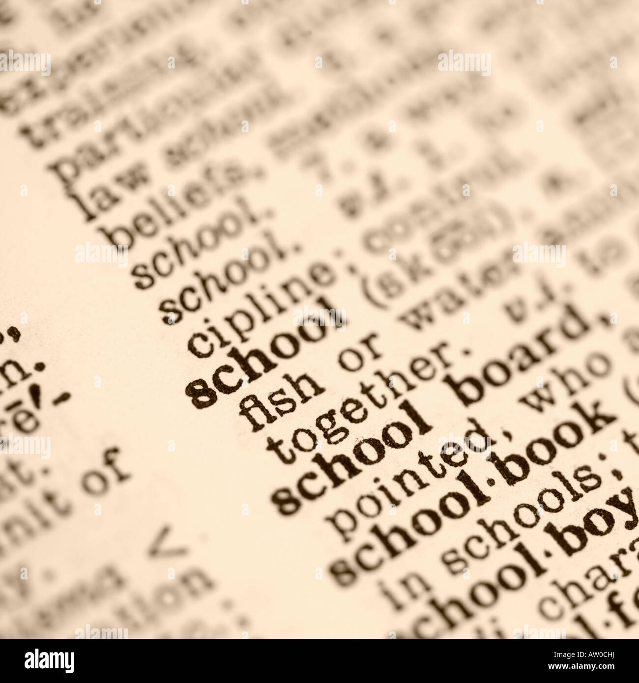 Dictionary entry hi-res stock photography and images - Alamy