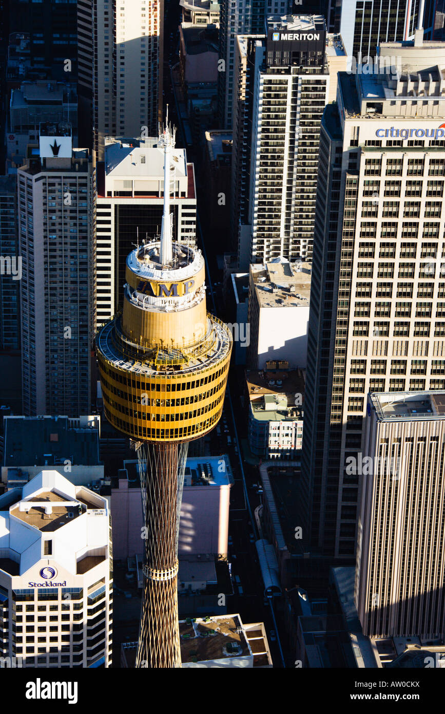 Centrepoint tower sydney aerial hi-res stock photography and images - Alamy