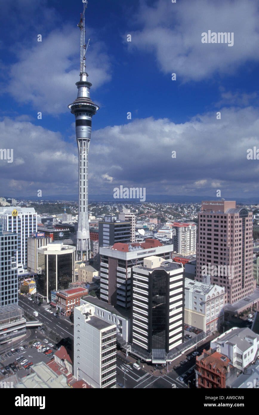 Cityscape Auckland North Island New Zealand Pacific Stock Photo - Alamy