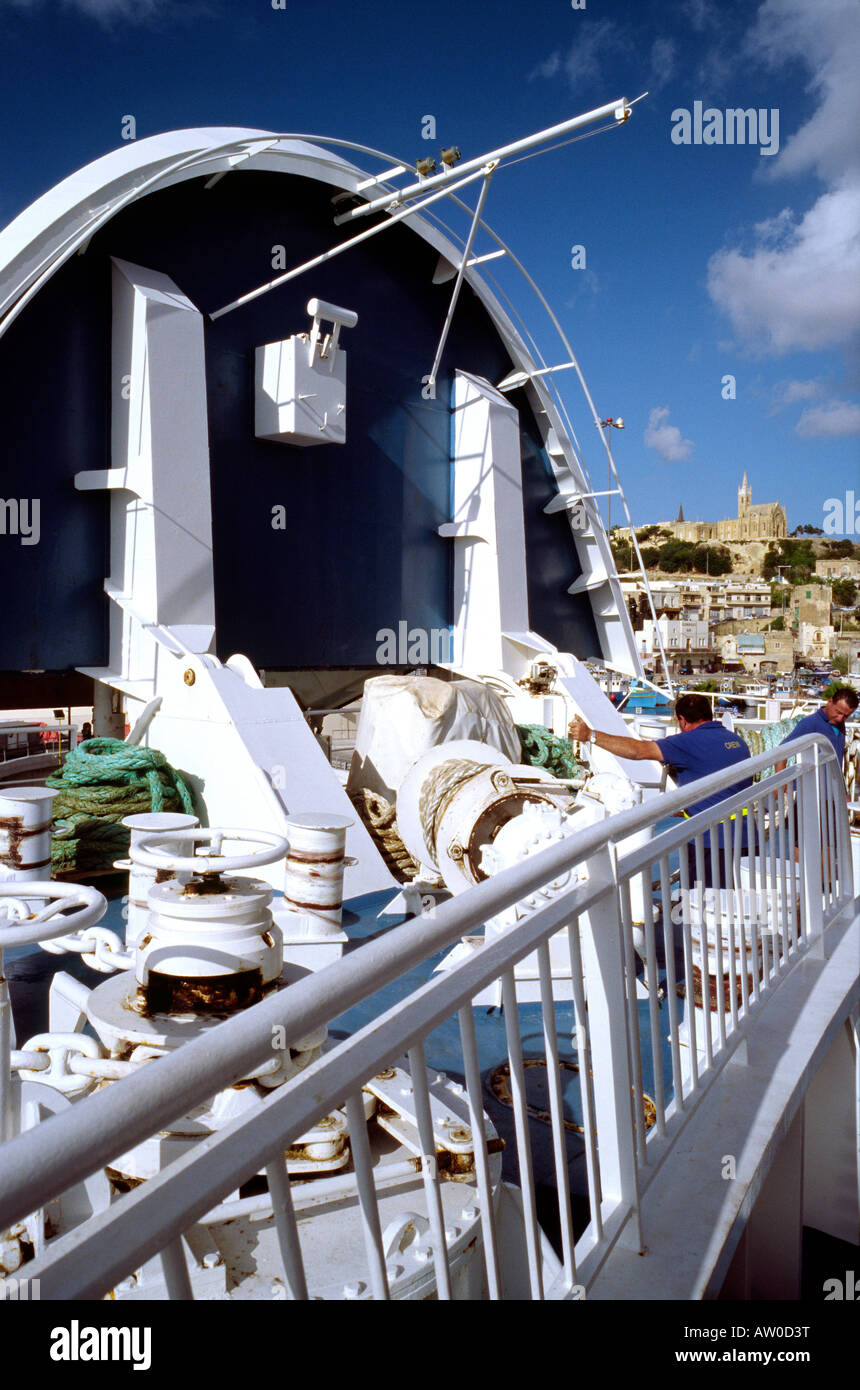 Malta gozo ferry service hi-res stock photography and images - Alamy