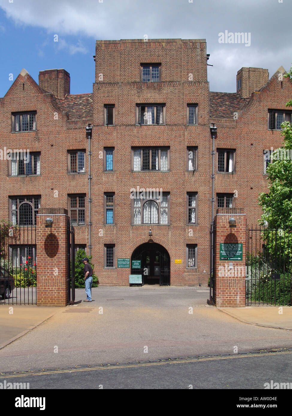 Queen's College Cambridge University Stock Photo - Alamy