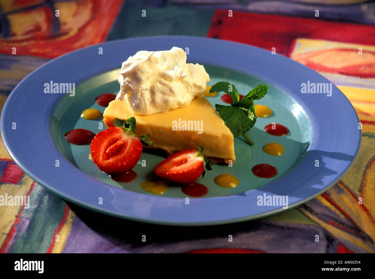 Florida Keys Key lime pie Stock Photo - Alamy