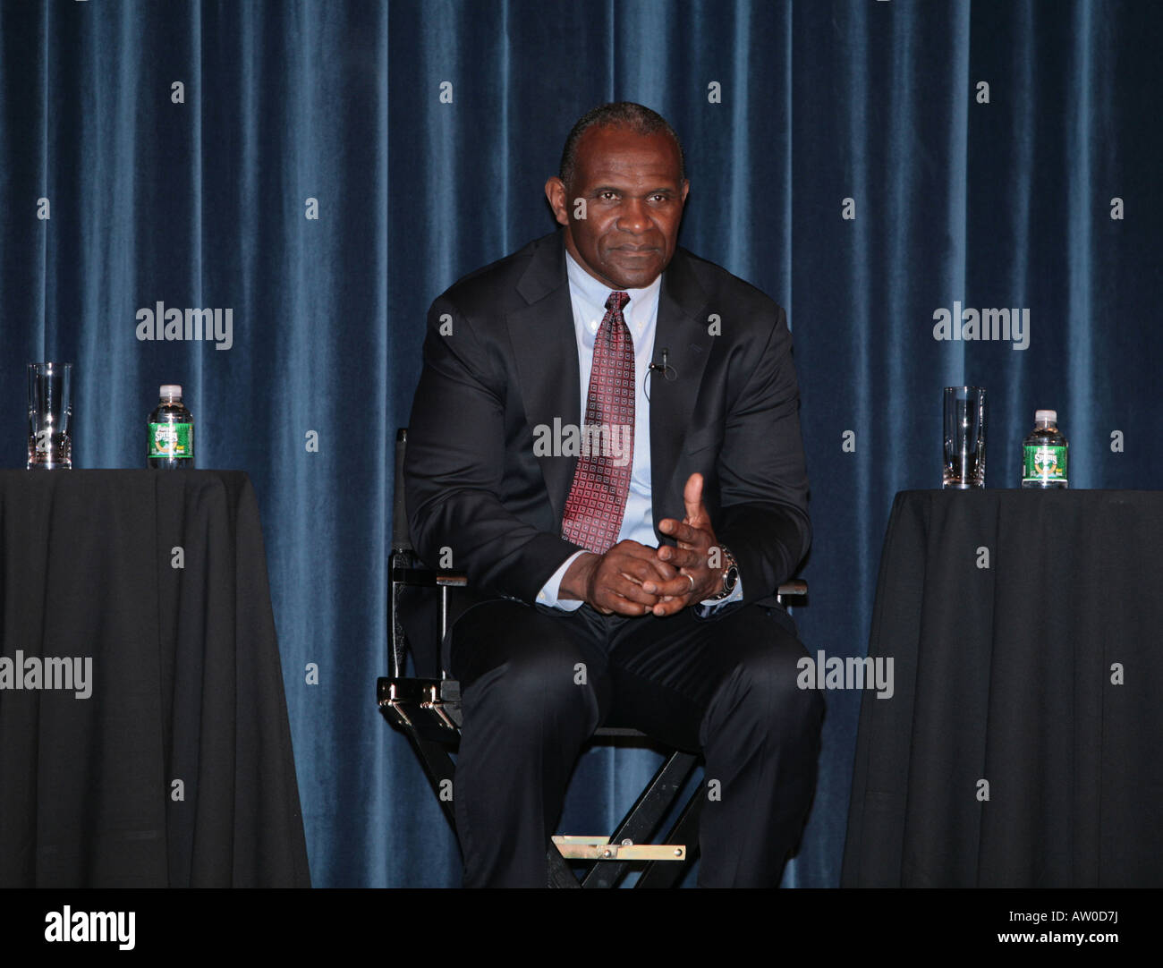 Harry Carson, retired New York Giants linebacker and member of the NFL ...