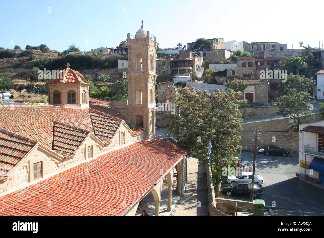 Church Tochni city Cyprus Island Greece Europe Stock Photo - Alamy