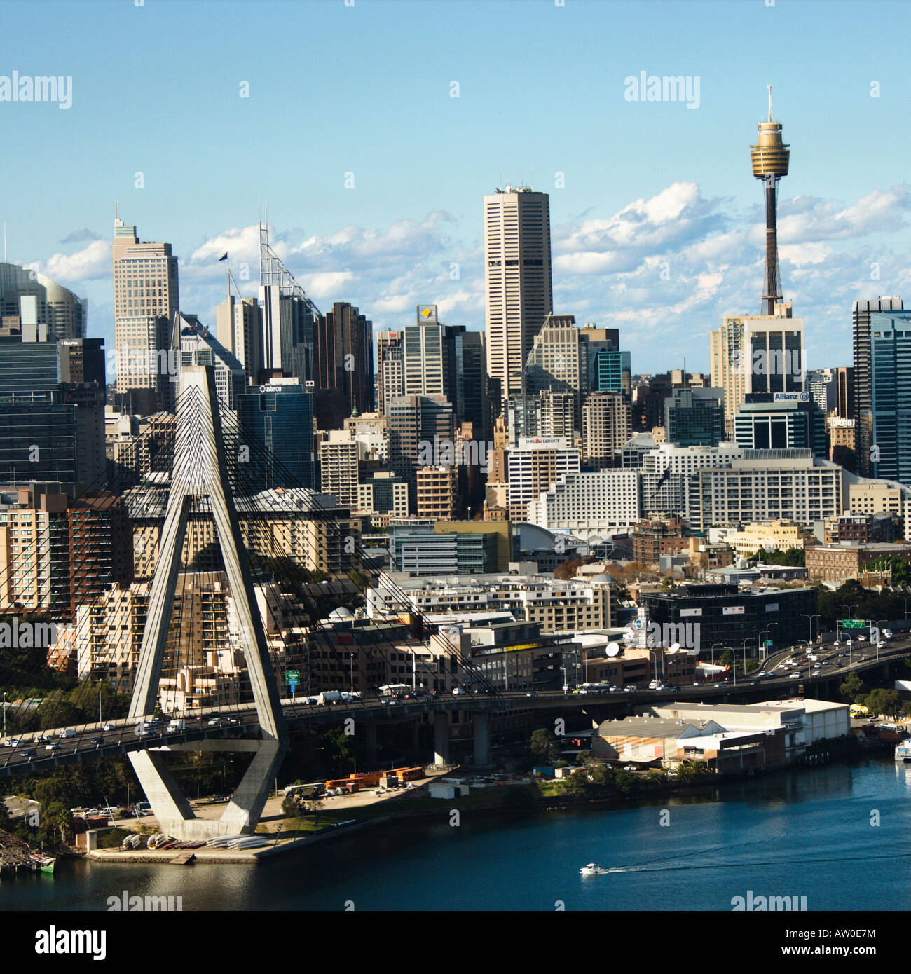 Centrepoint tower sydney aerial hi-res stock photography and images - Alamy