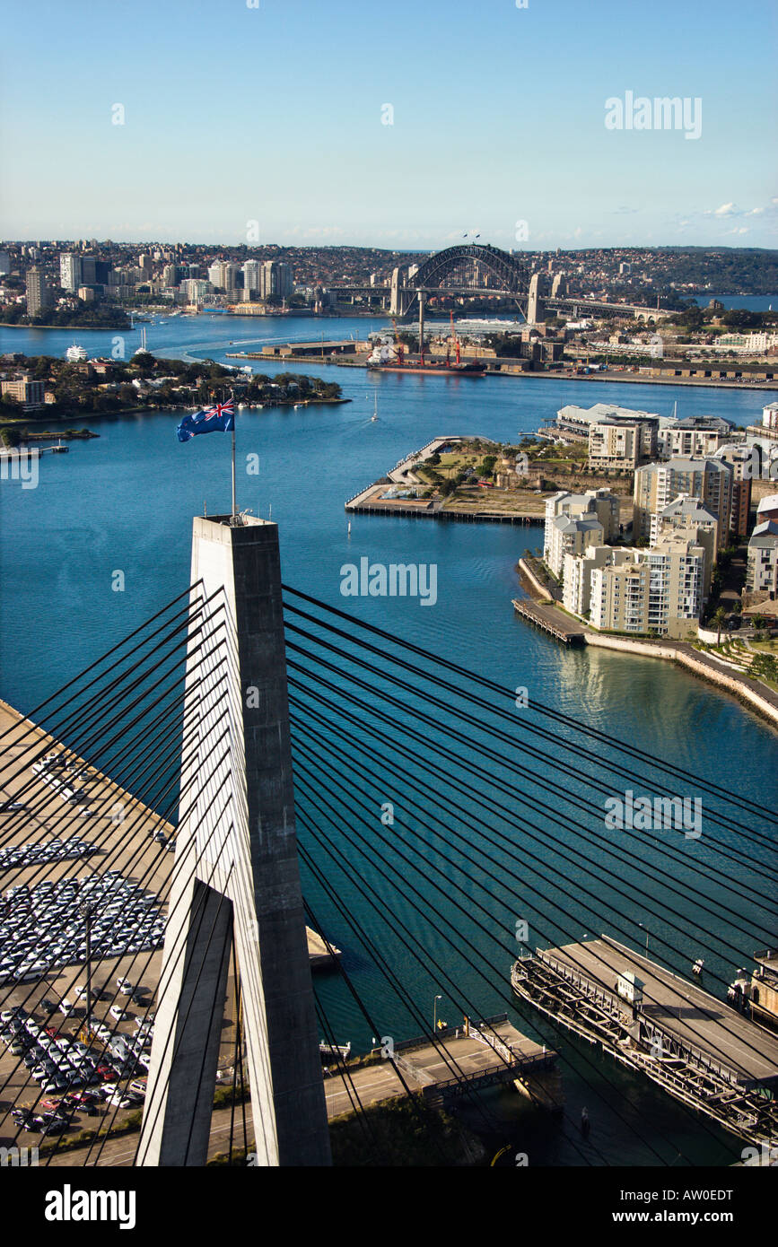 Anzac Bridge, Australia Stock Photo - Alamy