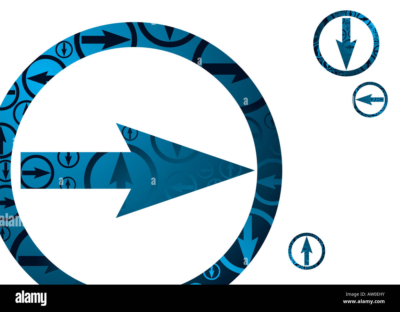 Business inspired background showing direction and purpose Stock Photo ...