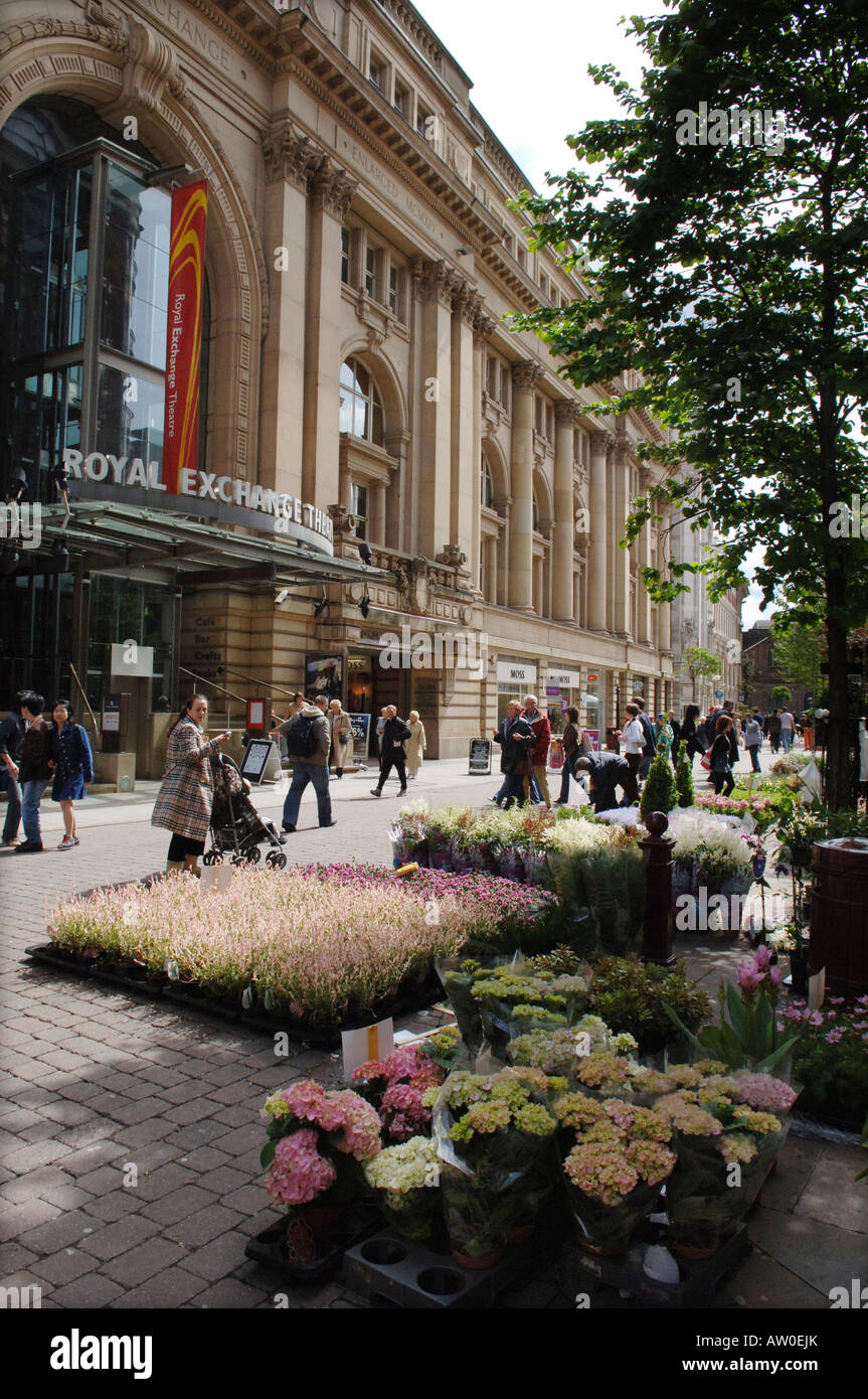 Photograph by Howard Barlow MANCHESTER St Annes Square Gardeners Market ...