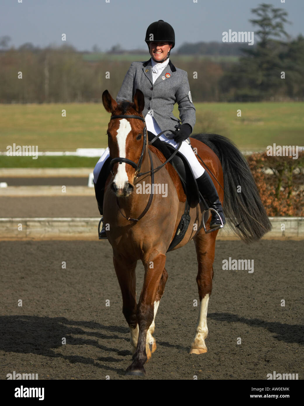 Dressage horse competition hi-res stock photography and images - Alamy
