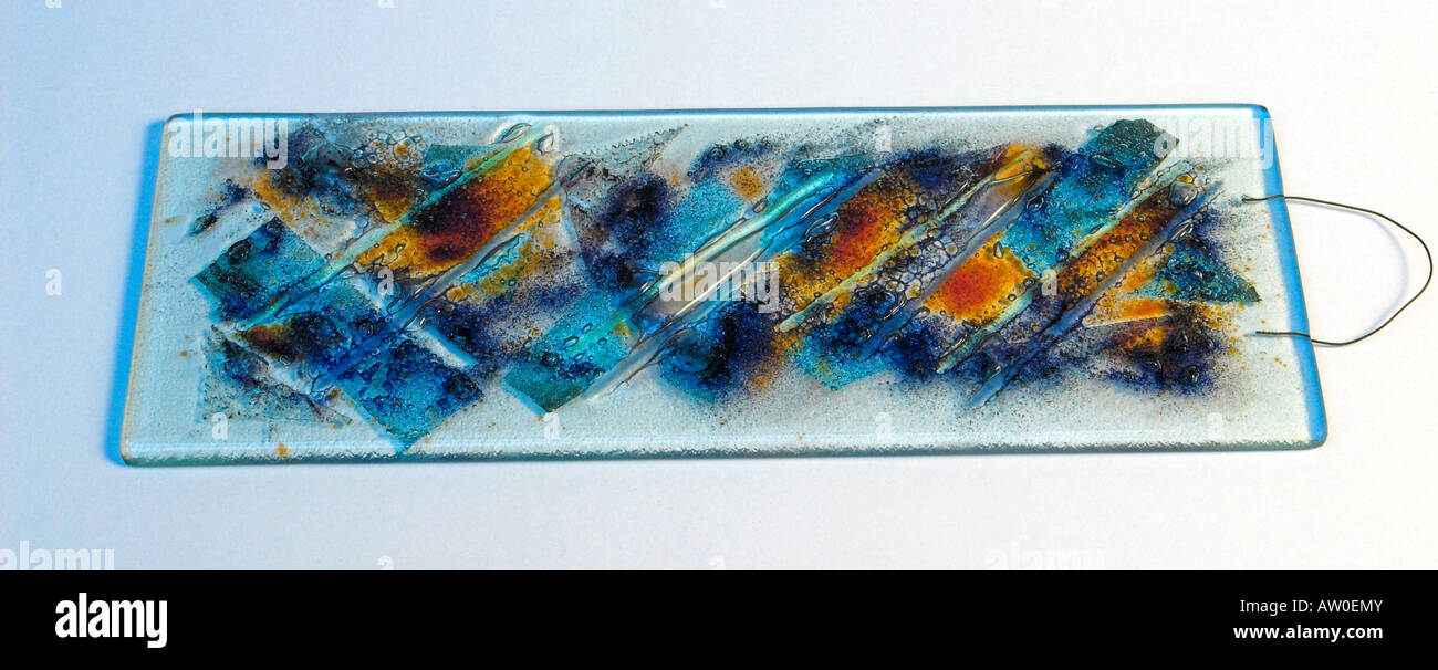 Flat Kiln Formed Glass Stock Photo - Alamy