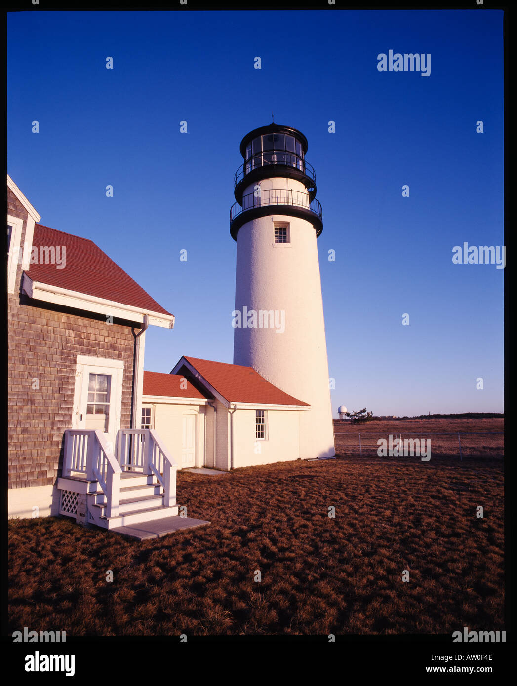 Cape Cod Light on Cape Cod National Seashore Truro Massachusetts Stock ...