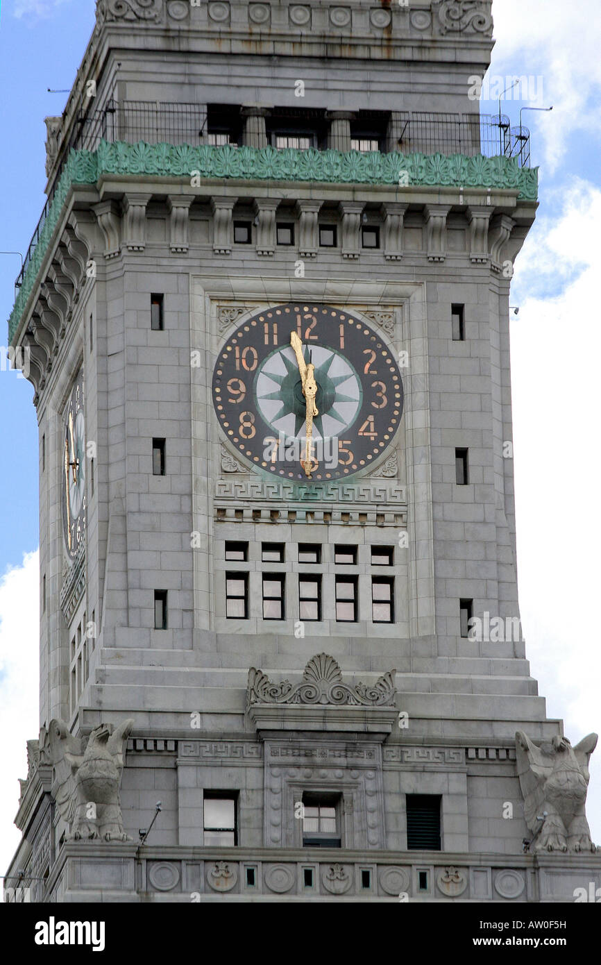 Boston customs house tower hi-res stock photography and images - Alamy