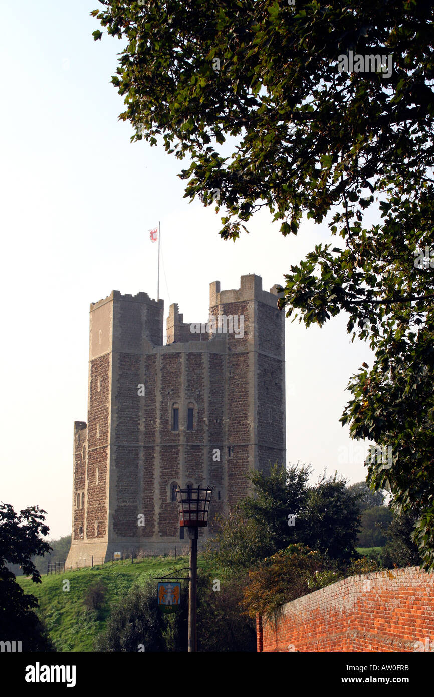 The Norman Castle Keep at Orford in Suffolk UK Stock Photo - Alamy