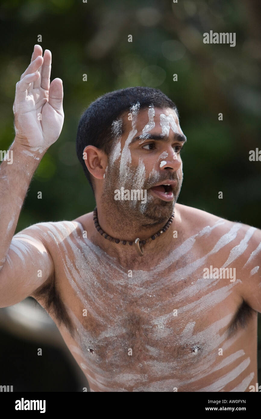 Aboriginal Music and Dance Stock Photo - Alamy