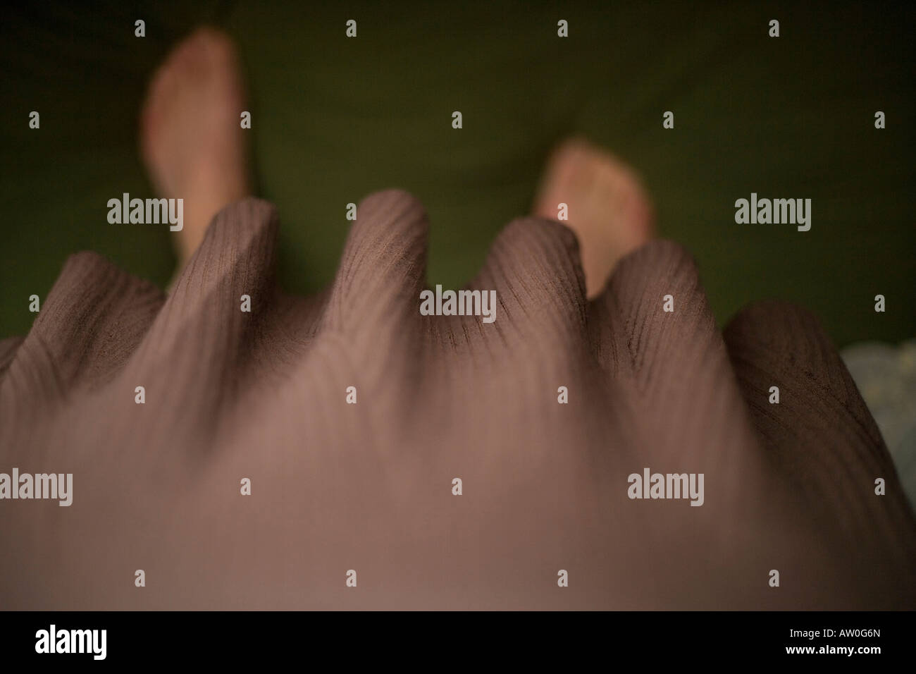 skirt and feet, looking down Stock Photo - Alamy