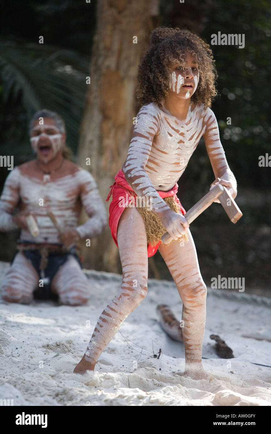 Aboriginal Music and Dance Stock Photo - Alamy