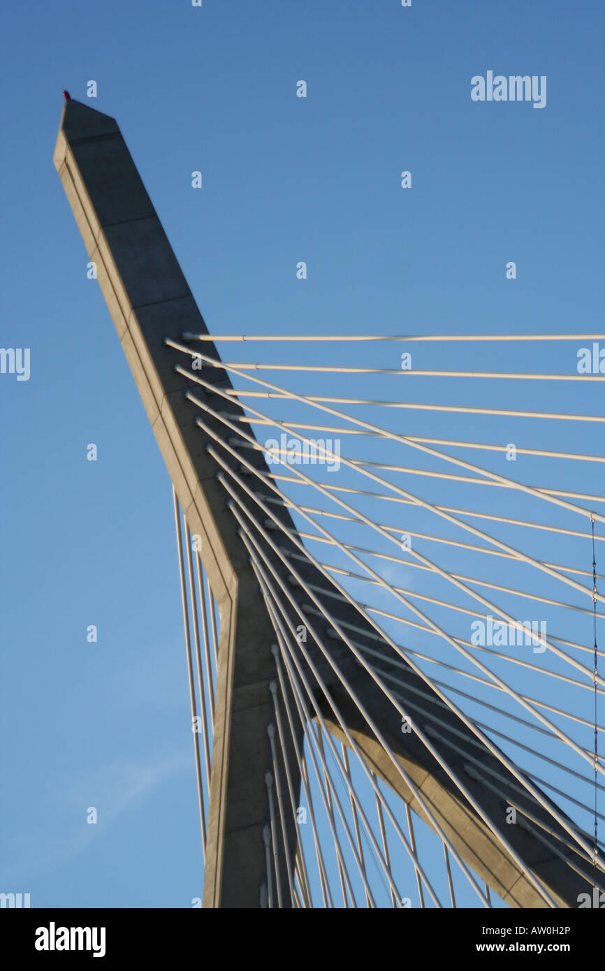 The Zakim Bridge a distinctive Boston icon Stock Photo - Alamy