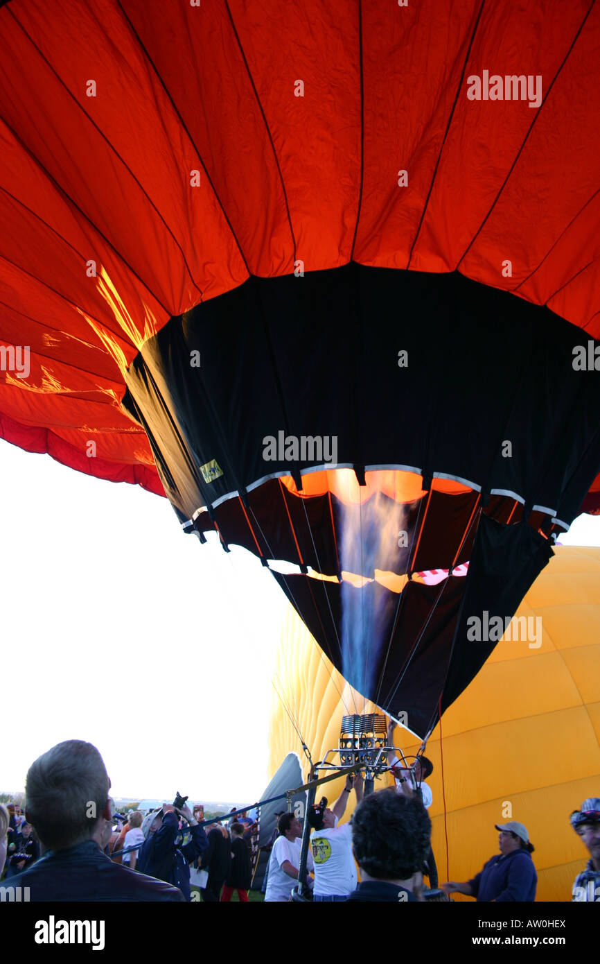 close up of fire at the base of hot air balloon Stock Photo - Alamy