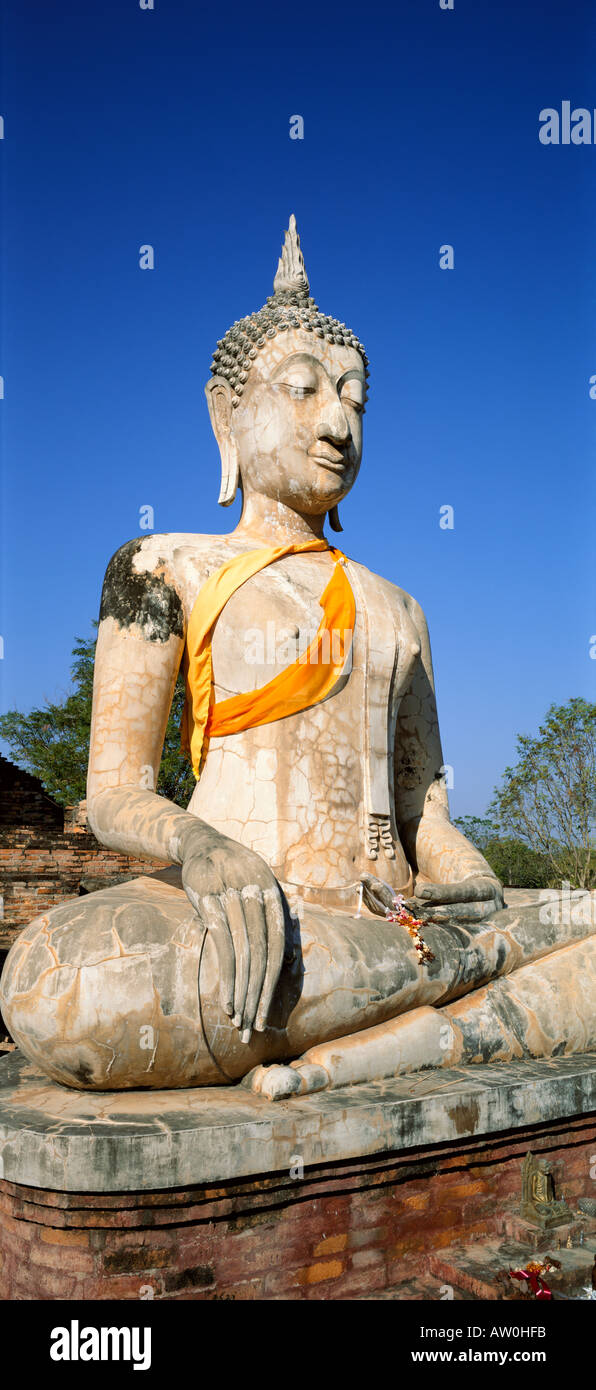 Seated Buddha dating from c. 1238, Muang Kao, Sukhothai, UNESCO World ...