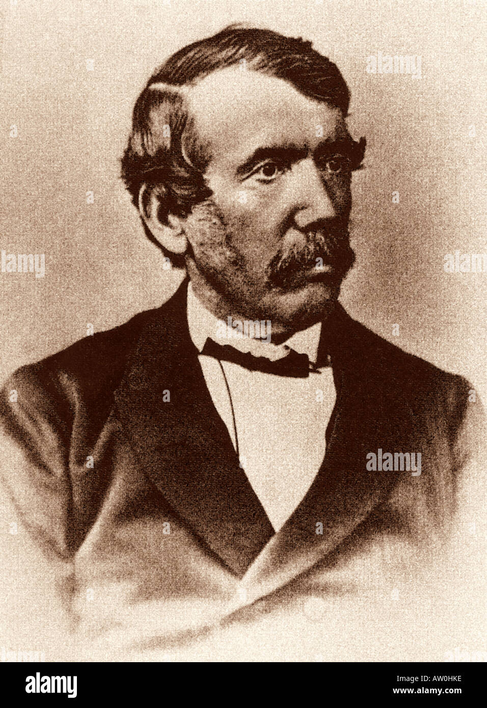 DAVID LIVINGSTONE Scottish missionary and explorer 1813 to 1973 Stock ...