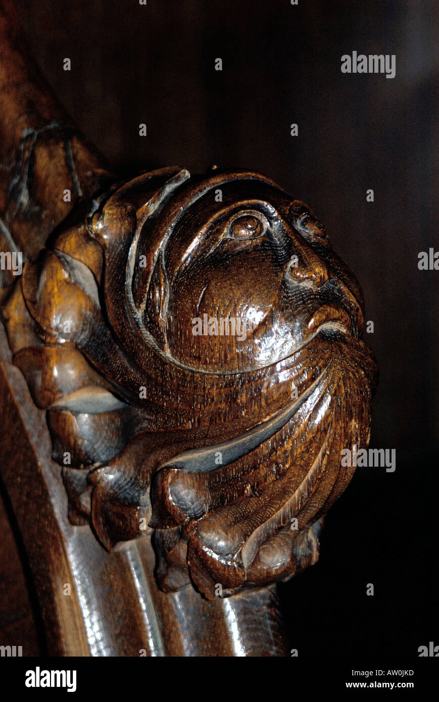 The green man carving hi-res stock photography and images - Alamy