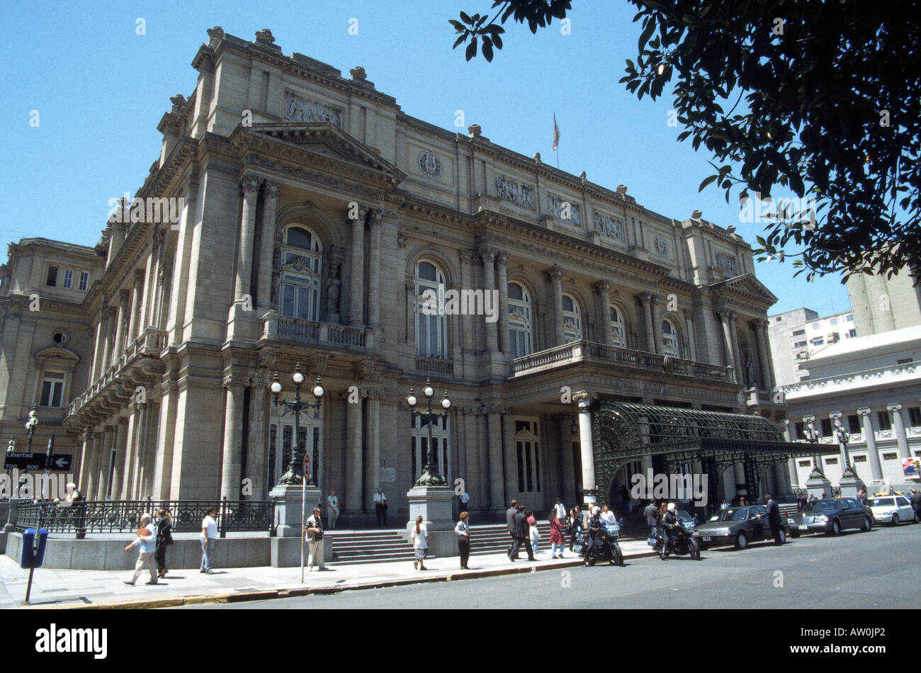 ARGENTINA The Opera House in Buenos Aires. Photo: Tony Gale Stock Photo ...
