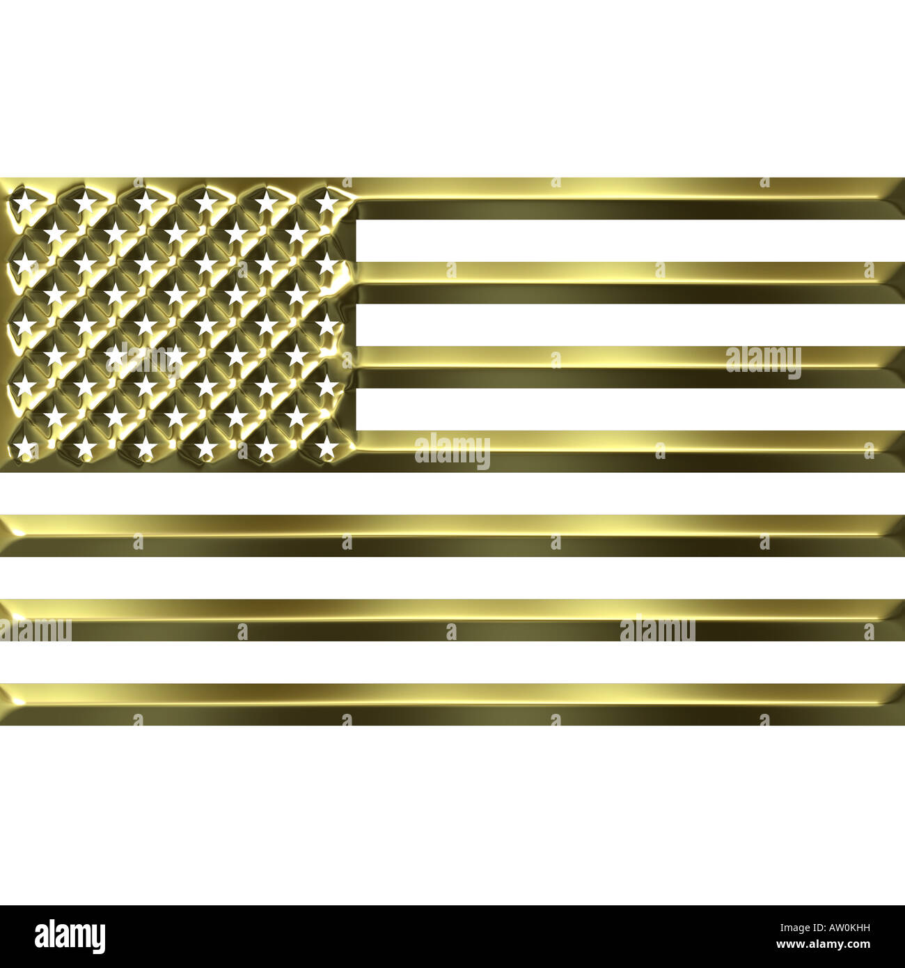 Gold Flag High Resolution Stock Photography and Images - Alamy