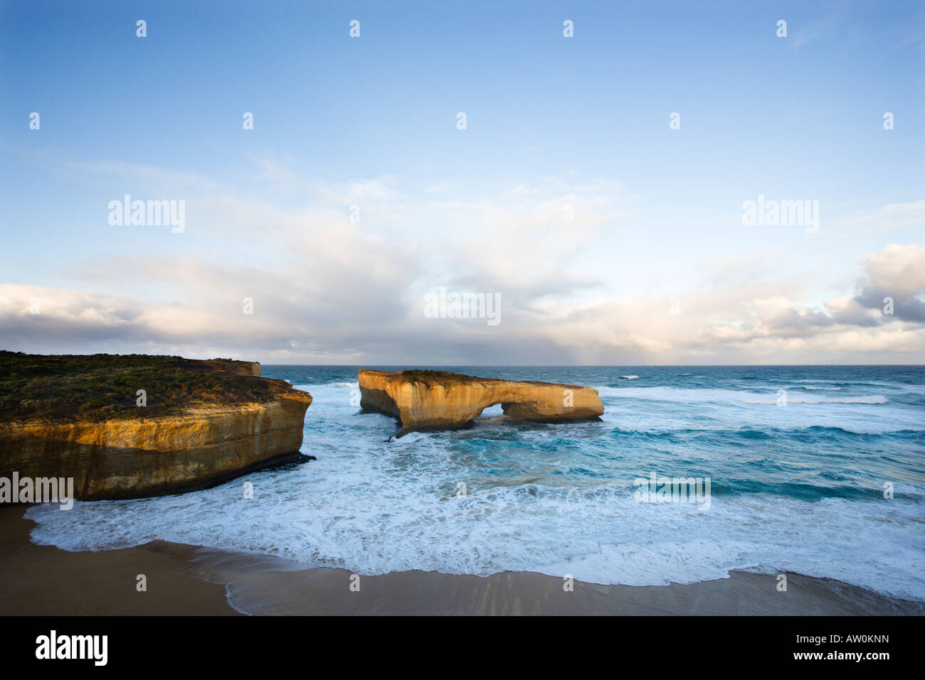 Coastal rock formation Stock Photo - Alamy