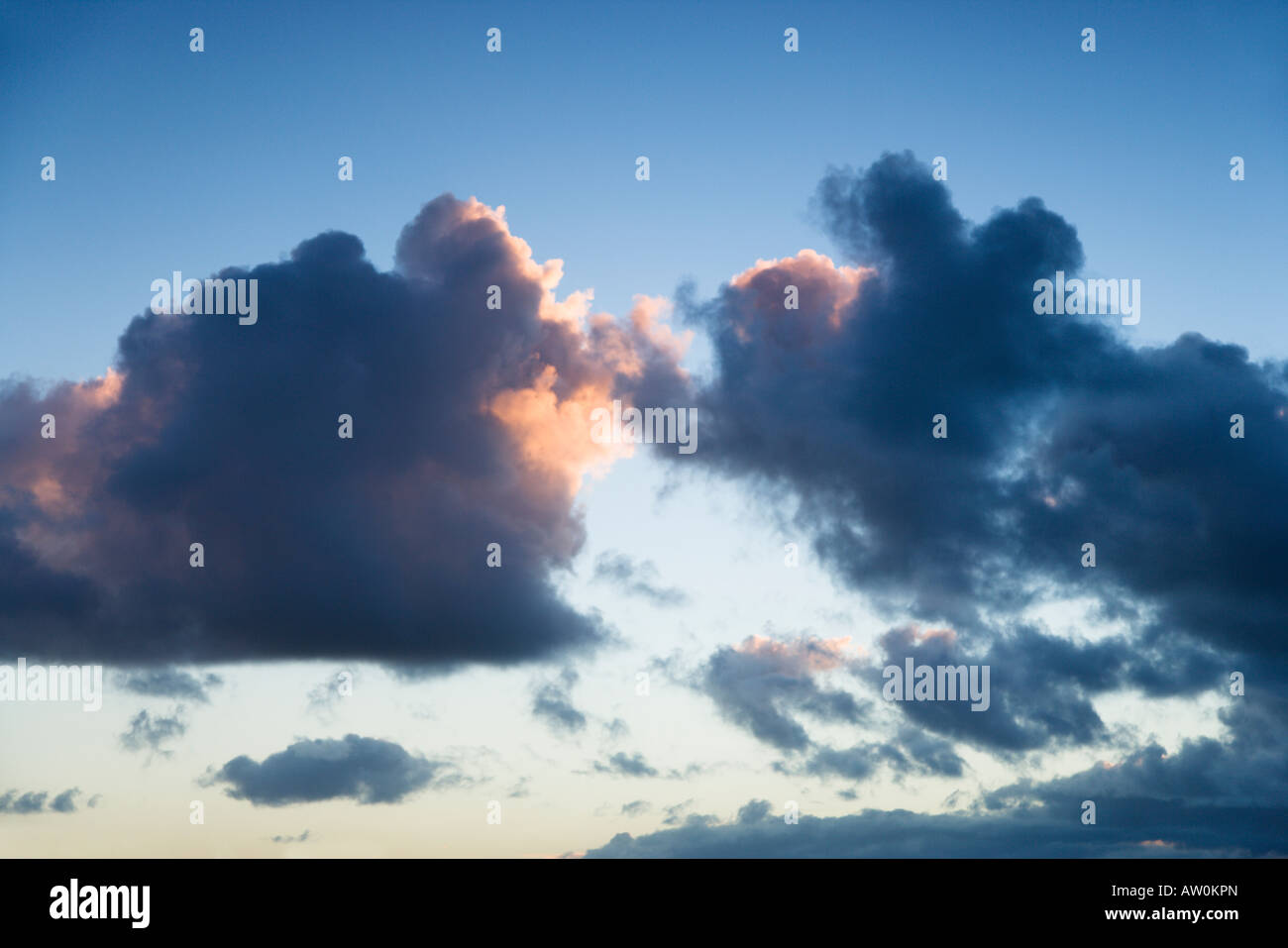Cloud formation in sky Stock Photo - Alamy