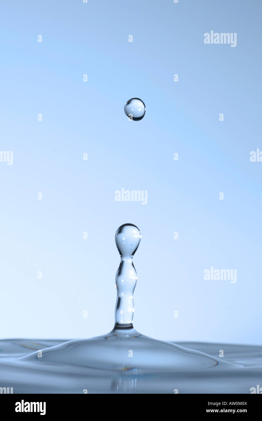 water droplets frozen in time Stock Photo - Alamy